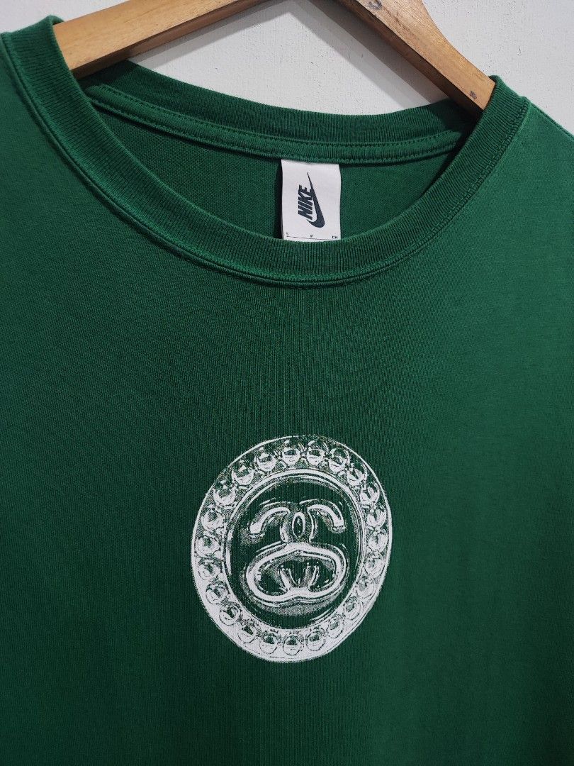 NIKE X STUSSY SS LINK LOGO LONG SLEEVE, Men's Fashion, Tops & Sets ...