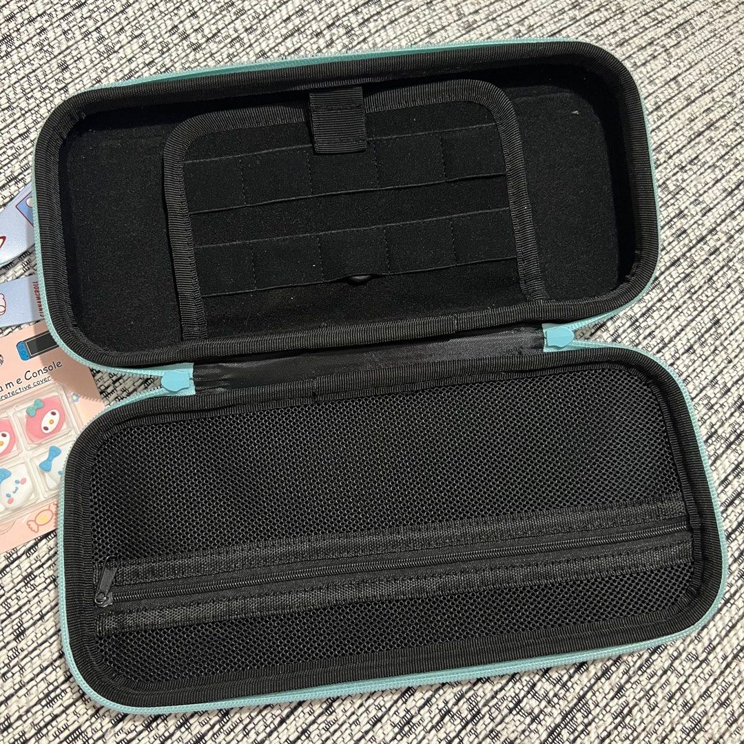 Nintendo Switch Pouch Bag & Joystick protective cover, Video Gaming ...