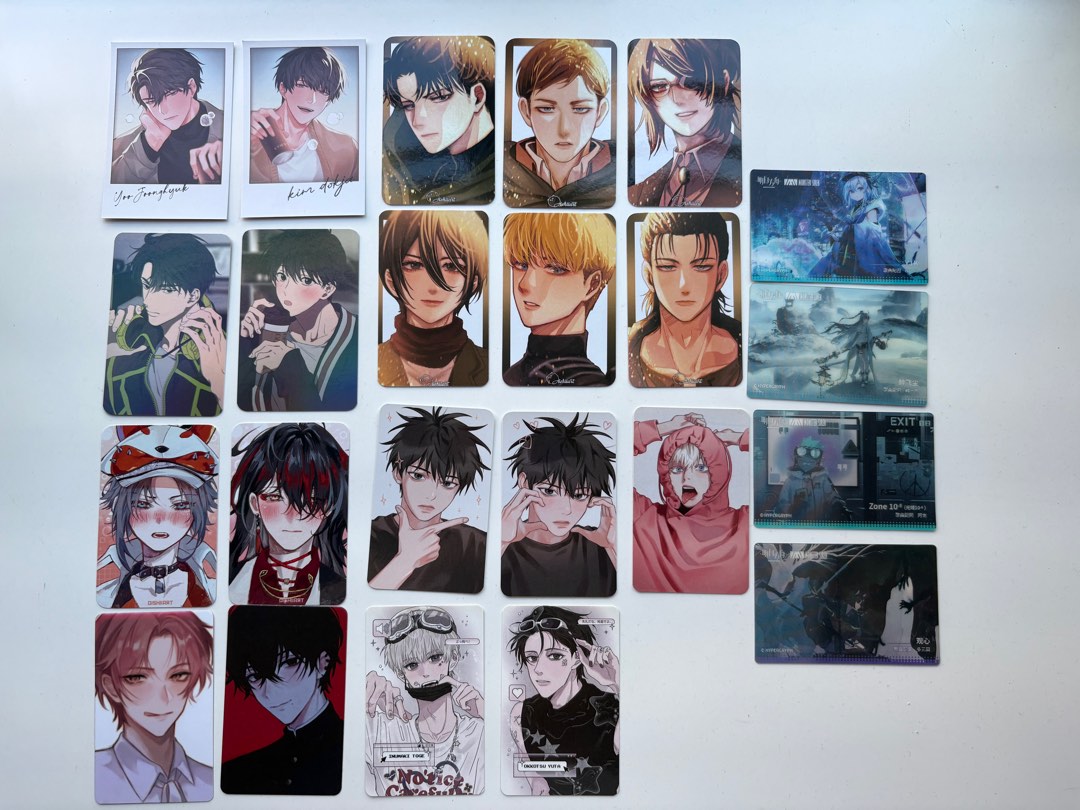 ORV HSR AOT Arknights Anime Polaroid Holographic Omniscient Reader ...