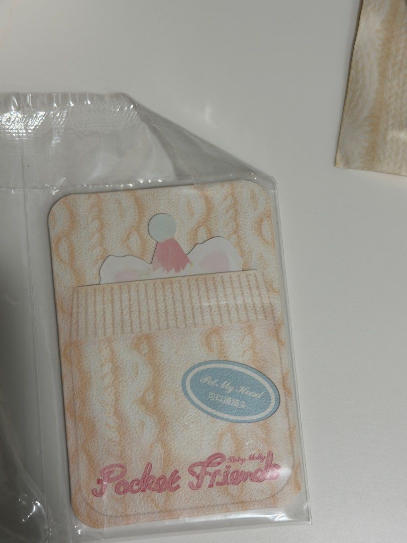 Pop Mart Baby Molly Pocket Friends Vinyl Plush Pendant Pet My Head ...