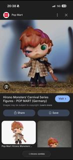 Pop Mart Hirono Monsters' Carnival Figurine + Stand, Hobbies & Toys ...