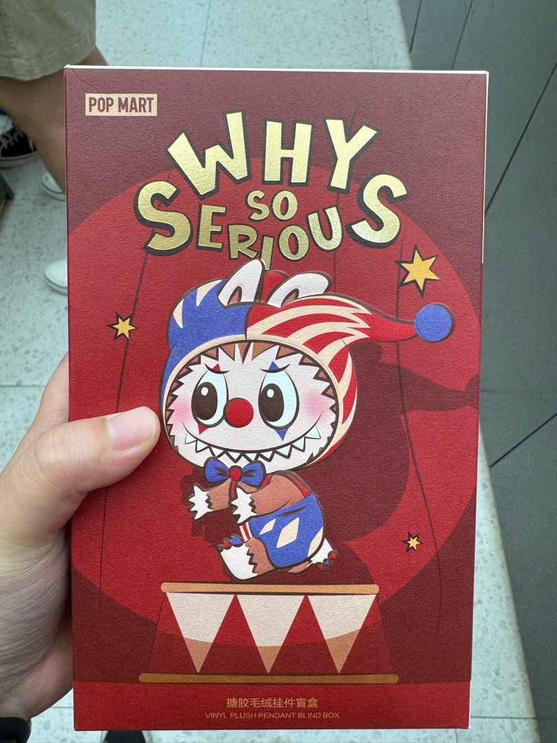 Popmart - Why so serious vinyl plush pendant dimoo, Hobbies & Toys ...