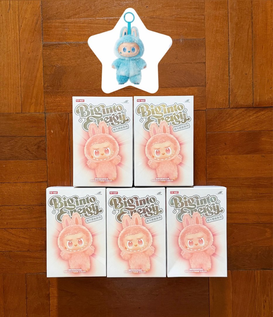 Popmart Popnow BNIB Labubu v3 Big Into Energy ( Hope ), Hobbies & Toys ...