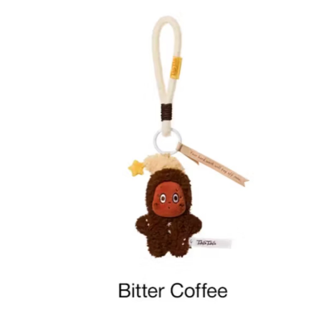PopMart Twinkle Twinkle v4 Plush Keychain - Bitter Coffee, Hobbies ...
