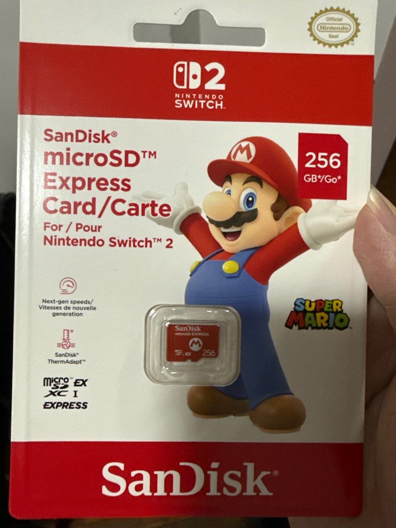 SanDisk 256GB microSD Express Card for Nintendo Switch, Mobile Phones ...