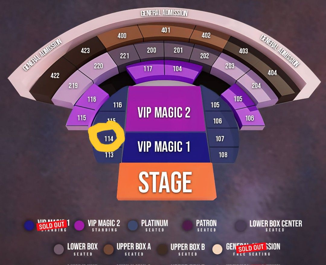 Price negotiable Magic Man 2 Manila (GOT7 Jackson Wang) Platinum Ticket ...