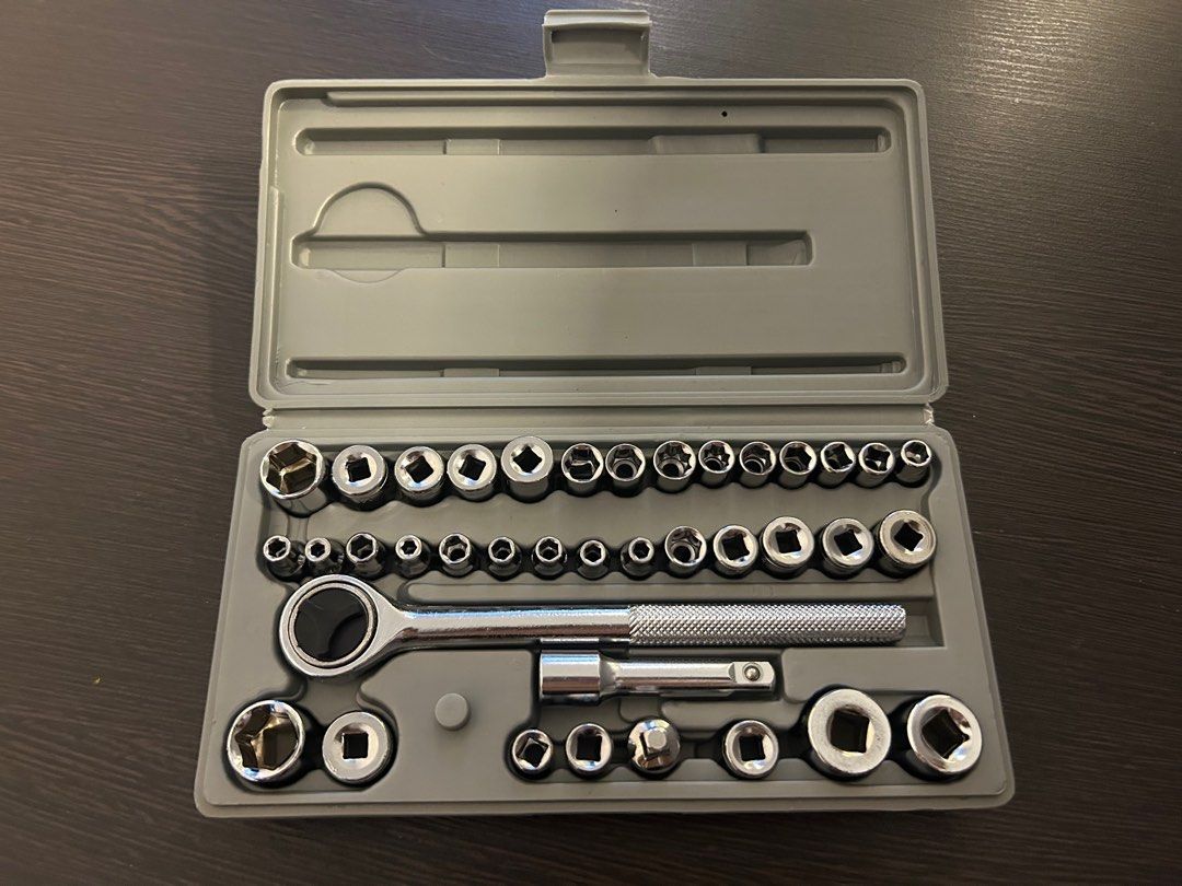 Socket Wrench Set - Complete Set, Furniture & Home Living, Home ...