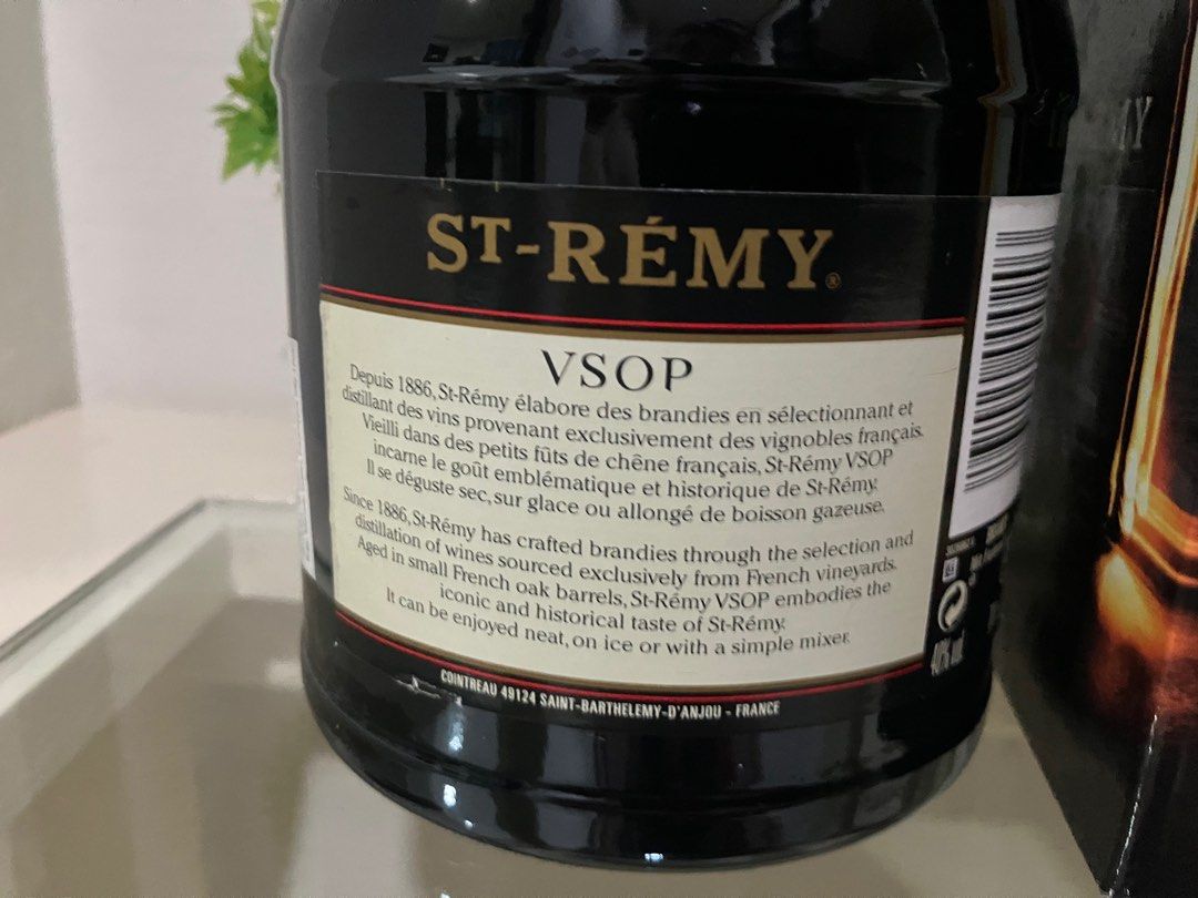 St-Rémy VSOP & XO French Brandy 700ml, Food & Drinks, Beverages on ...