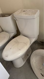 Pozzi Two Piece Watercloset toilet set, Furniture & Home Living ...