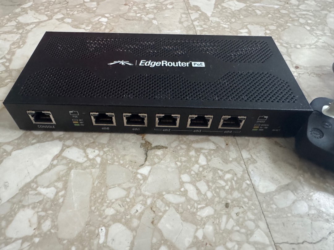 Unifi EdgeRouter Edge Router PoE, Computers & Tech, Parts & Accessories ...
