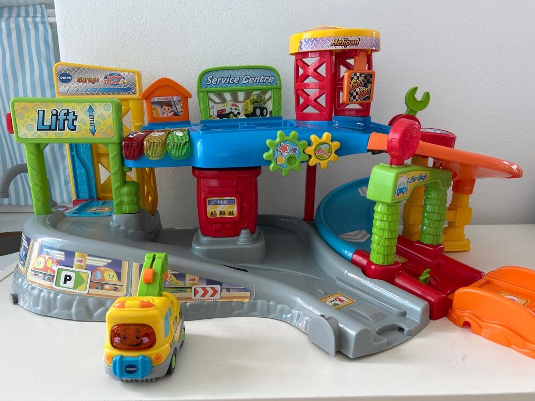 VTech Go! Go! Smart Wheels Garage Playset, Hobbies & Toys, Toys & Games ...