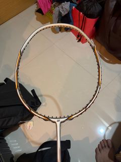 Yonex NanoRay 70DX (NR70DX) 4UG4 White Silver Badminton Racket, Sports ...