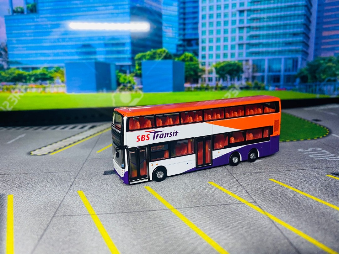 1/120 SBS Transit Volvo B9TL Gemilang Bodied Legend 7 Double Decker ...