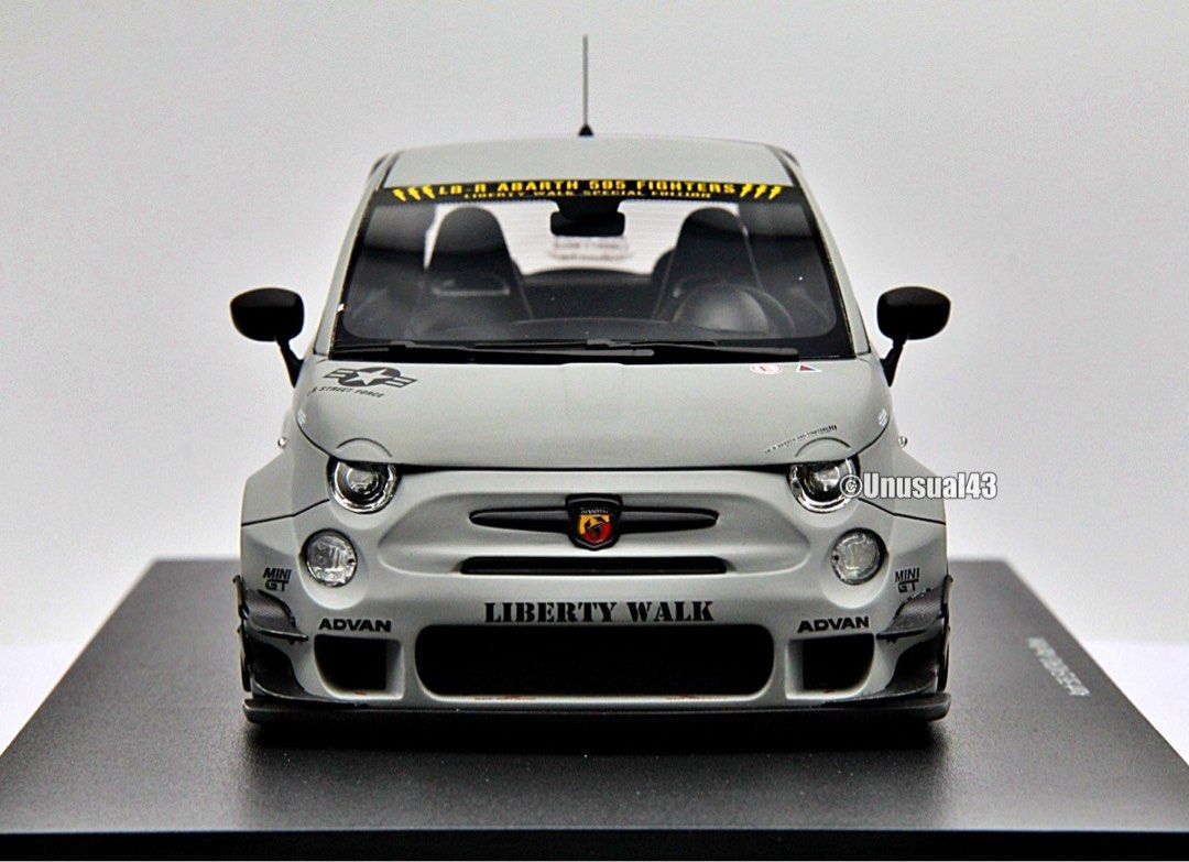 1/18 TopSpeed Model LB WORKS x Abas Works Abarth 595 Zero Fighter ...