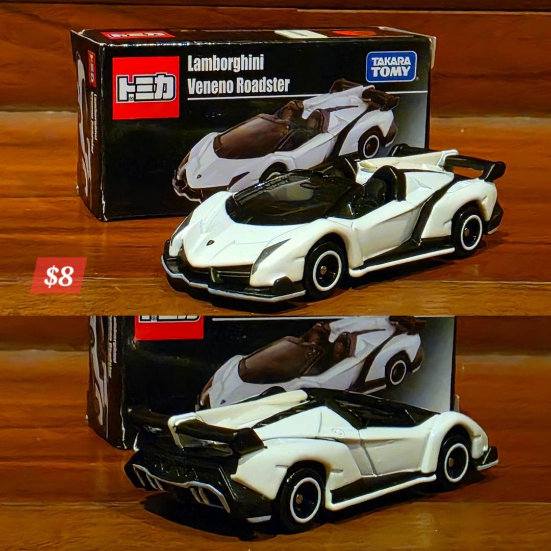 1/64 Tomica Takara Tomy Lamborghini Veneno Roadster not hotwheels mini ...