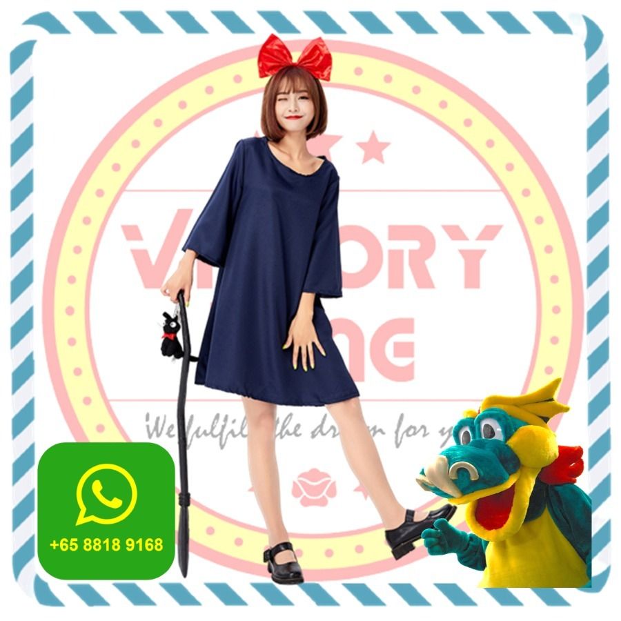 🧹 Kiki's Delivery Service Costume – Whimsical & Nostalgic!, Hobbies ...