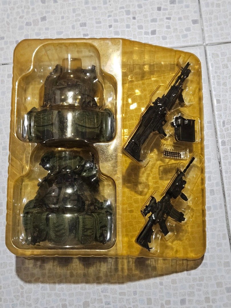 ACE US Navy Spec Ops Rifleman & Machine Gunner Equipment Set - OD Color ...