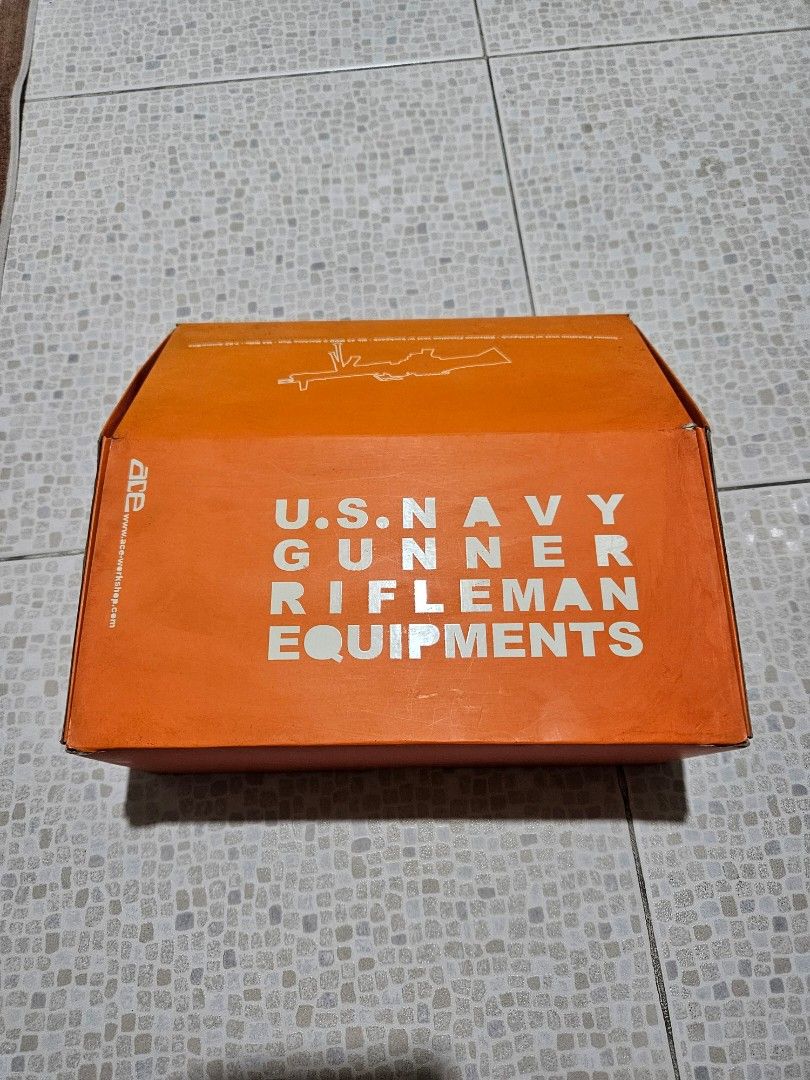 ACE US Navy Spec Ops Rifleman & Machine Gunner Equipment Set - OD Color ...