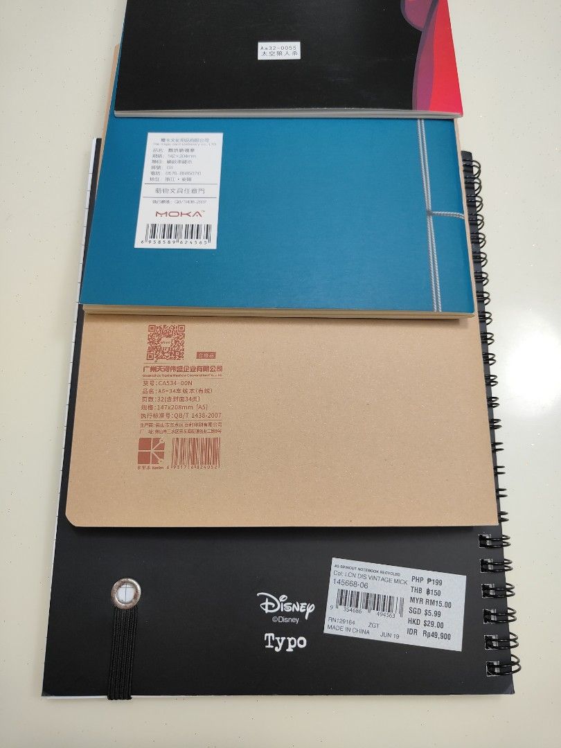 ALL $4 Typo Notebook Exercise Books, Hobbies & Toys, Stationery & Craft ...