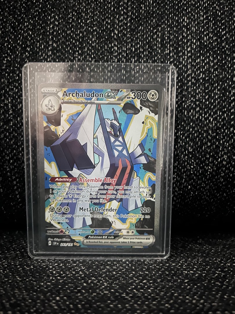 Archaludon ex - 241/191 - SV08: Surging Sparks (SSP), Hobbies & Toys ...