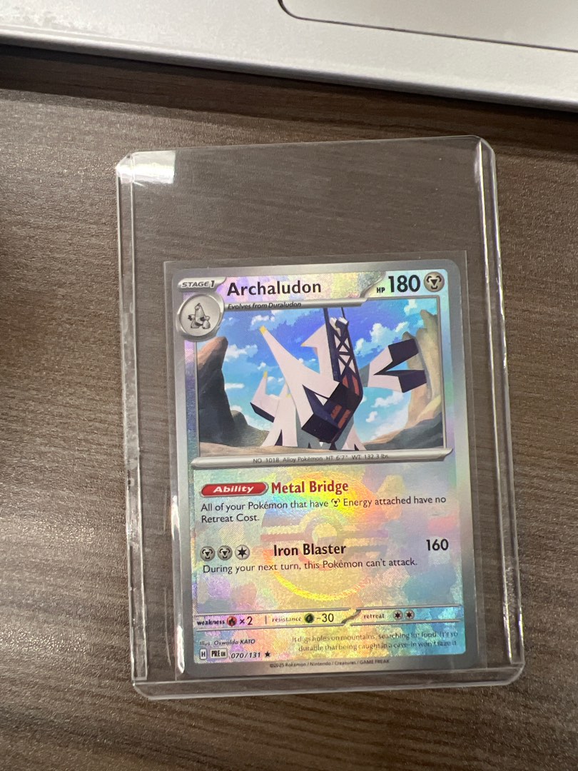 Archaludon Pokemon Card, Hobbies & Toys, Toys & Games on Carousell