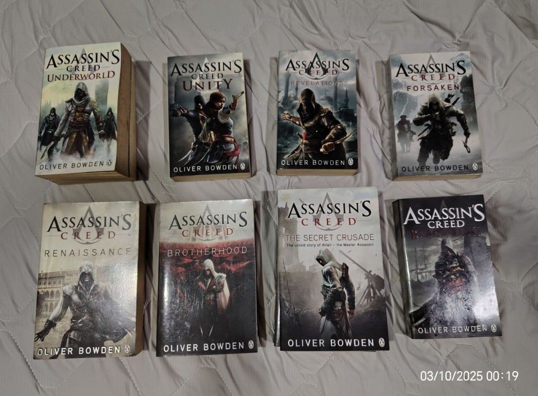 Assassin’s Creed Book Set (8 Novels, Negotiable), Hobbies & Toys, Books ...