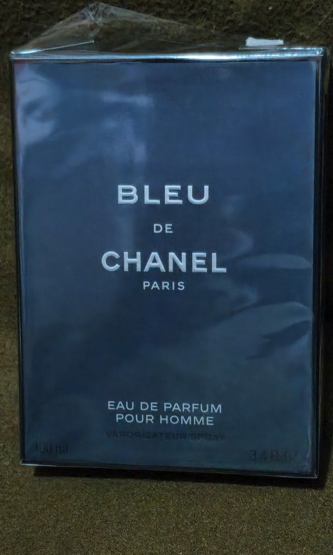 [AUTHENTIC/GENUINE] BLEU DE CHANEL EAU DE PARFUM BDC EDP SPRAYED ONCE ...