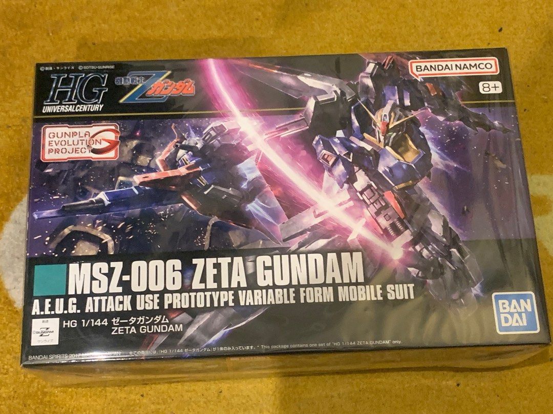 Bandai HG 1/144 MSZ-006 Z Gundam Z 高達, 興趣及遊戲, 玩具 & 遊戲類 - Carousell