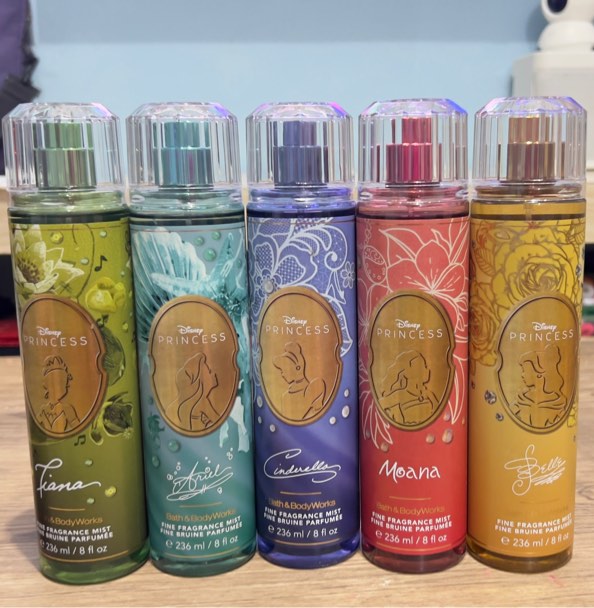 Bath & Body Works Disney Princess Fine Fragrance Mist, Beauty ...