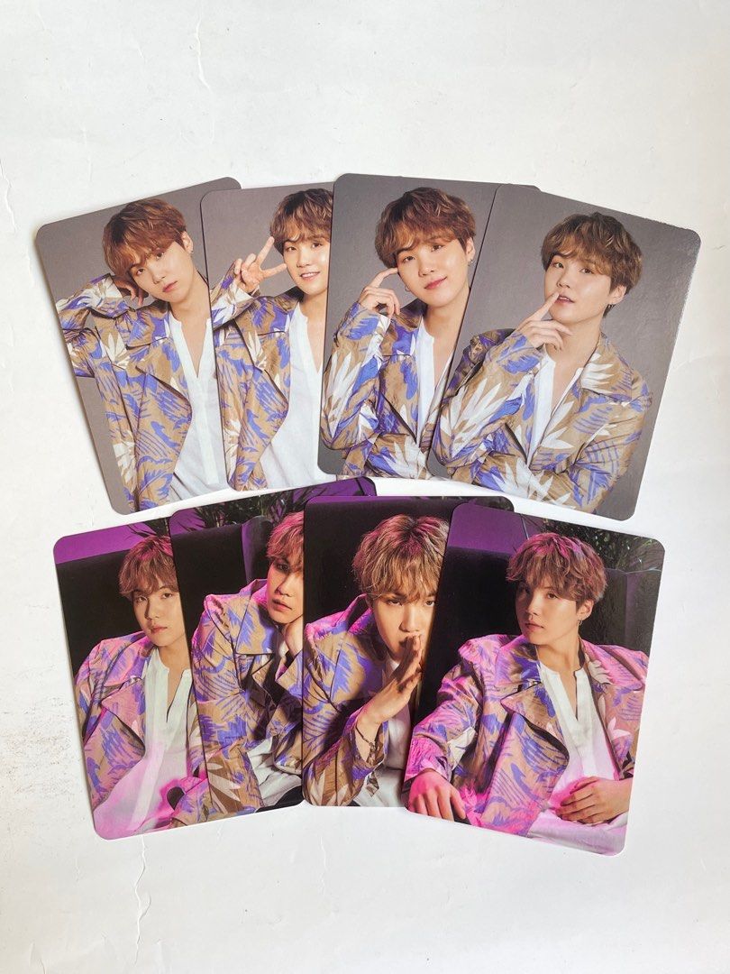 BTS (Suga) - Photocard Set, Hobbies & Toys, Memorabilia & Collectibles ...