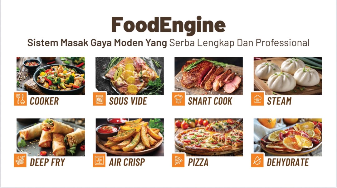 Cooven FoodEngine Multi-Cooker, TV & Home Appliances, Kitchen ...