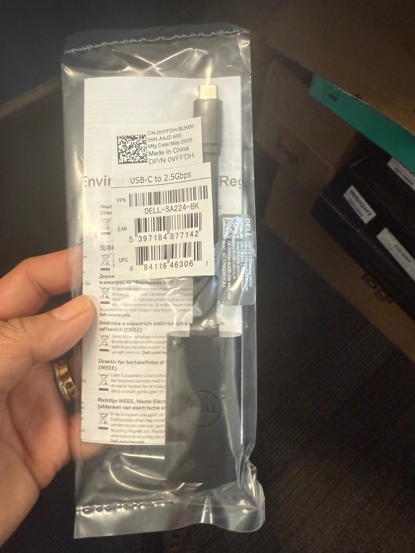 DELL USB-C TO 2.5G ETHERNET, Mobile Phones & Gadgets, Mobile & Gadget ...
