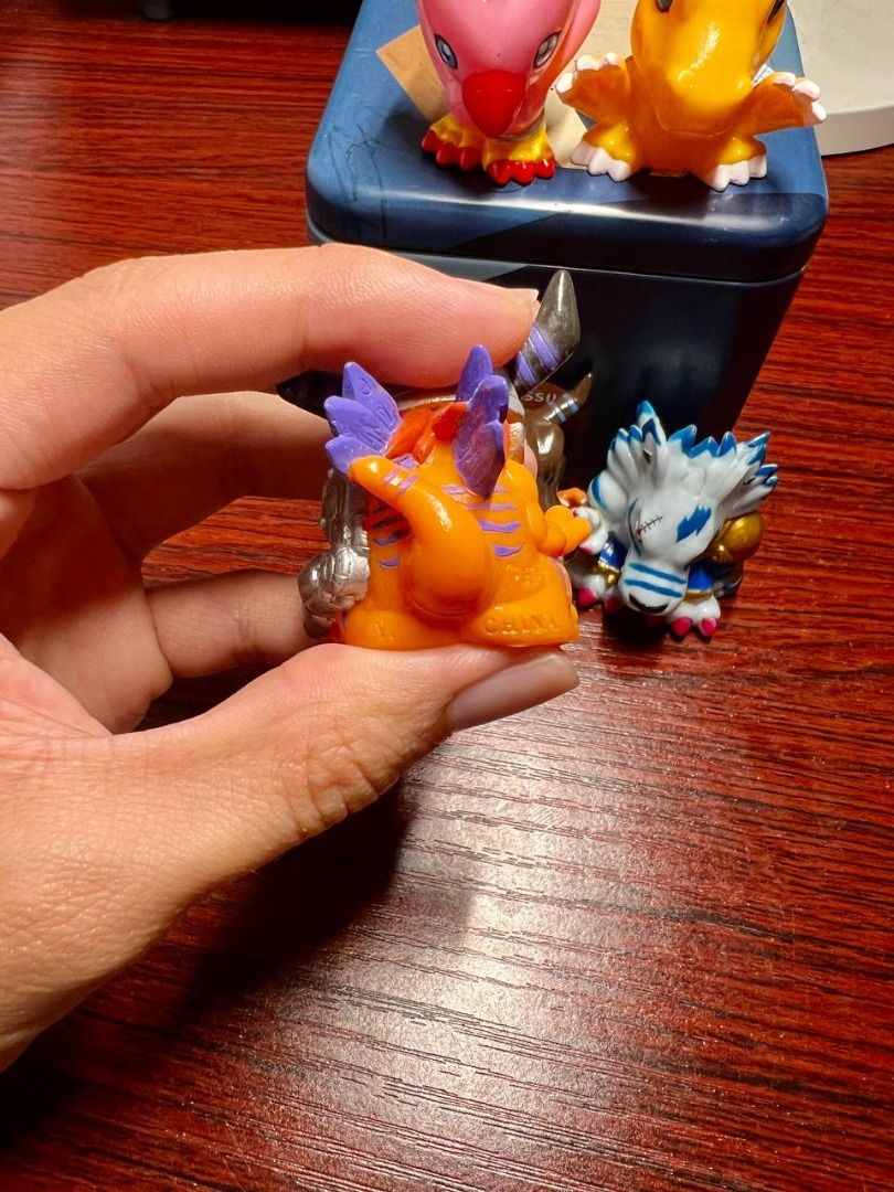 Digimon Finger puppets (Set of 5), Hobbies & Toys, Toys & Games on ...