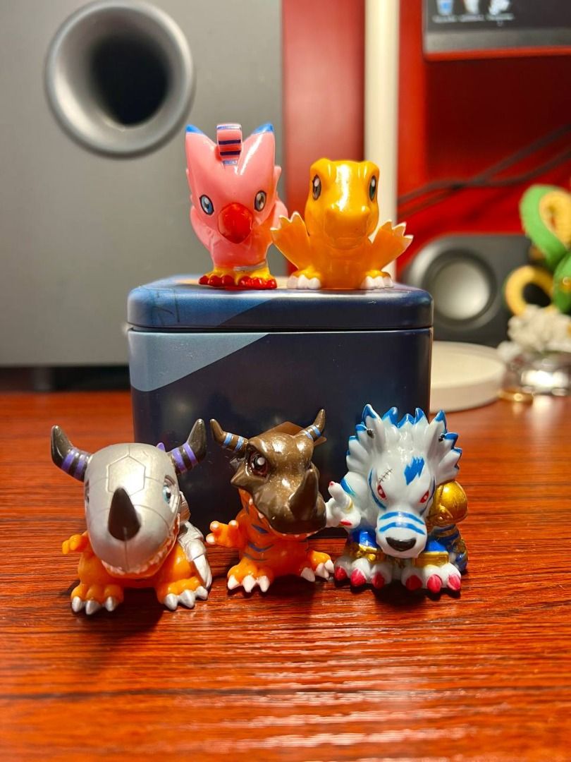 Digimon Finger puppets (Set of 5), Hobbies & Toys, Toys & Games on ...