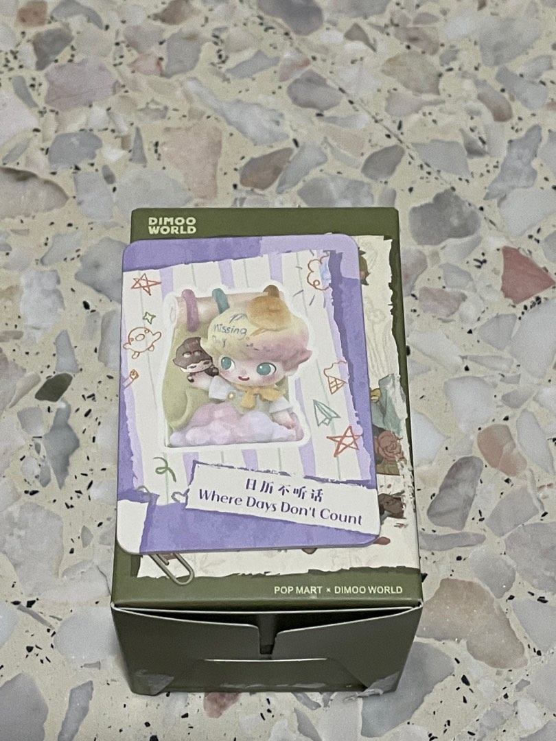 Dimoo Secret Where days dont count Missing Day Popmart Blindbox ...