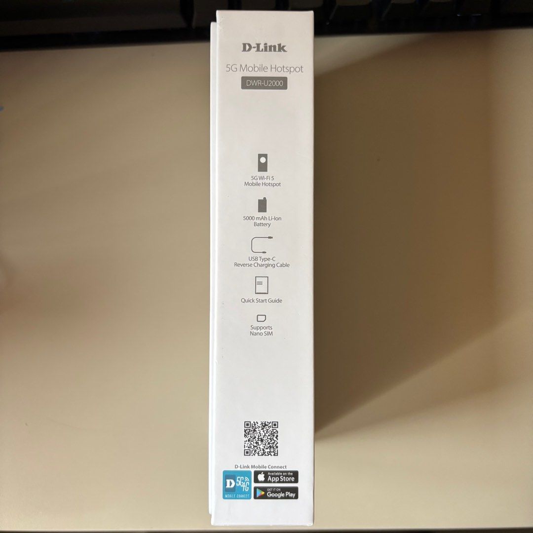 D-Link 5G Mobile Hotspot DWR-U2000, Computers & Tech, Parts ...