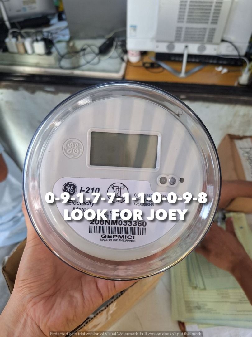 Electric Meter (GE), Furniture & Home Living, Furniture, Other Home ...