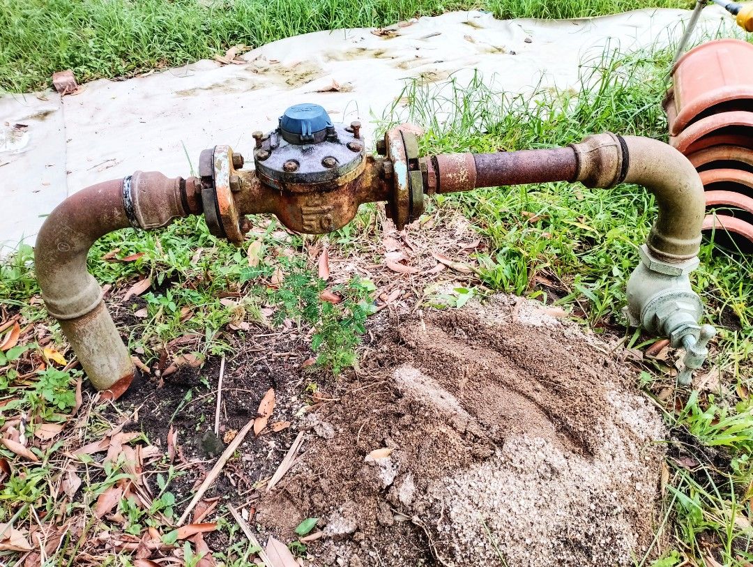 GI water pipes with complete fitting, Everything Else, Others on Carousell