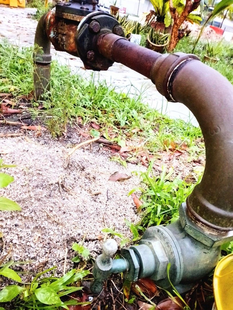 GI water pipes with complete fitting, Everything Else, Others on Carousell