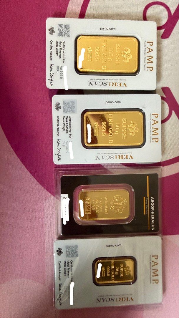 Gold bar / Pamp Bar / Pamp gold bar / 999 bar / Argor Gold Bar / Gold ...