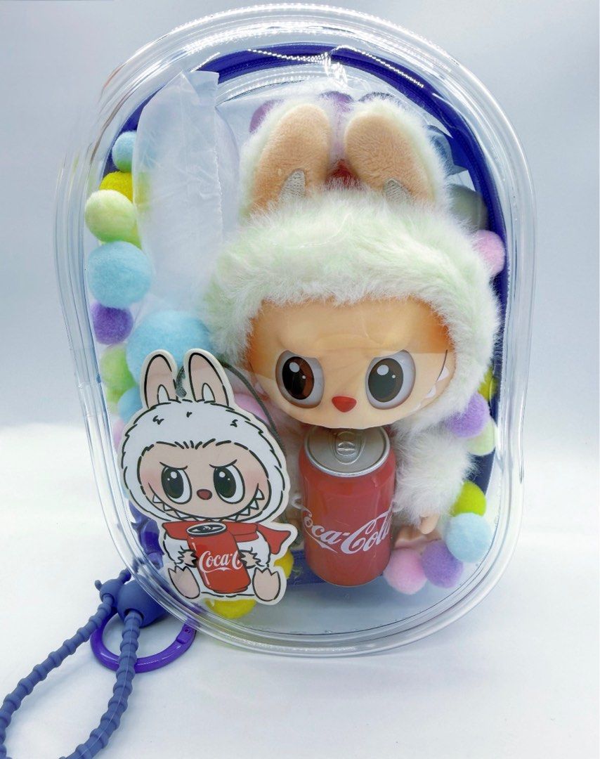 100% Authentic Happy Factor Coca-Cola Vinyl Face Labubu, Hobbies & Toys ...