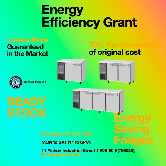 Hoshizaki Inverter Counter Fridge Japan Made, TV & Home Appliances ...