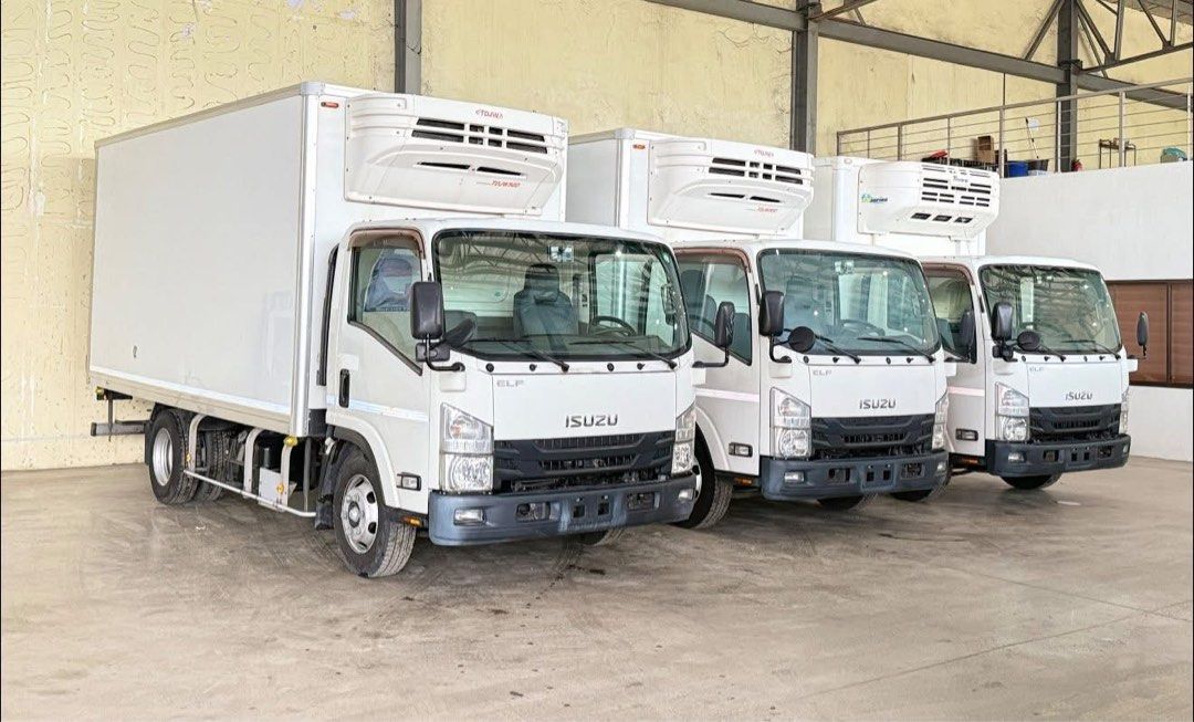 Isuzu Elf Reefer Van 16ft N-Series -30 degrees cooling system, Special ...