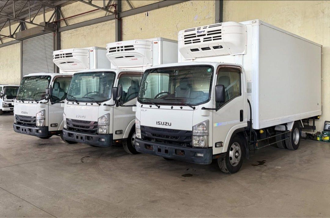 Isuzu Elf Reefer Van 16ft N-Series -30 degrees cooling system, Special ...