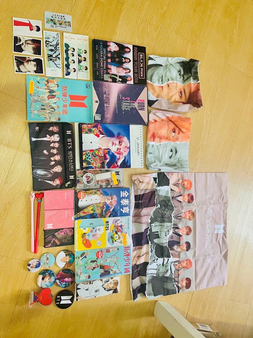 KPOP BTS & BLACKPINK MERCHANDISE, PRICE FOR ALL, Hobbies & Toys ...