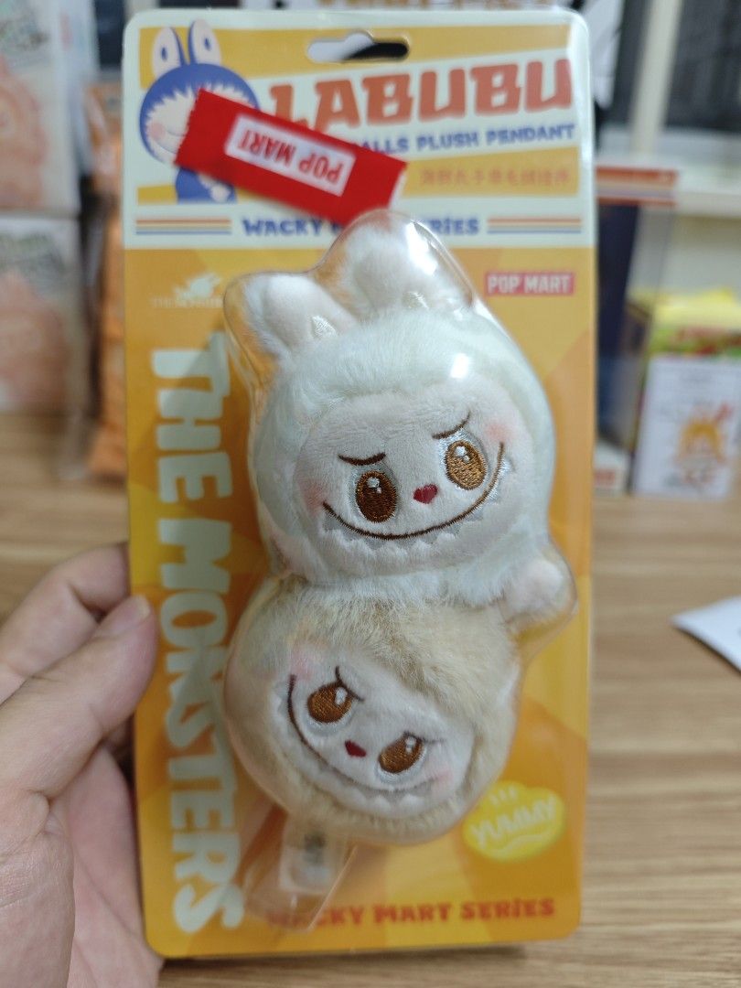 Labubu Wacky Mart Series Fishballs Plush Pendant, Hobbies & Toys, Toys ...