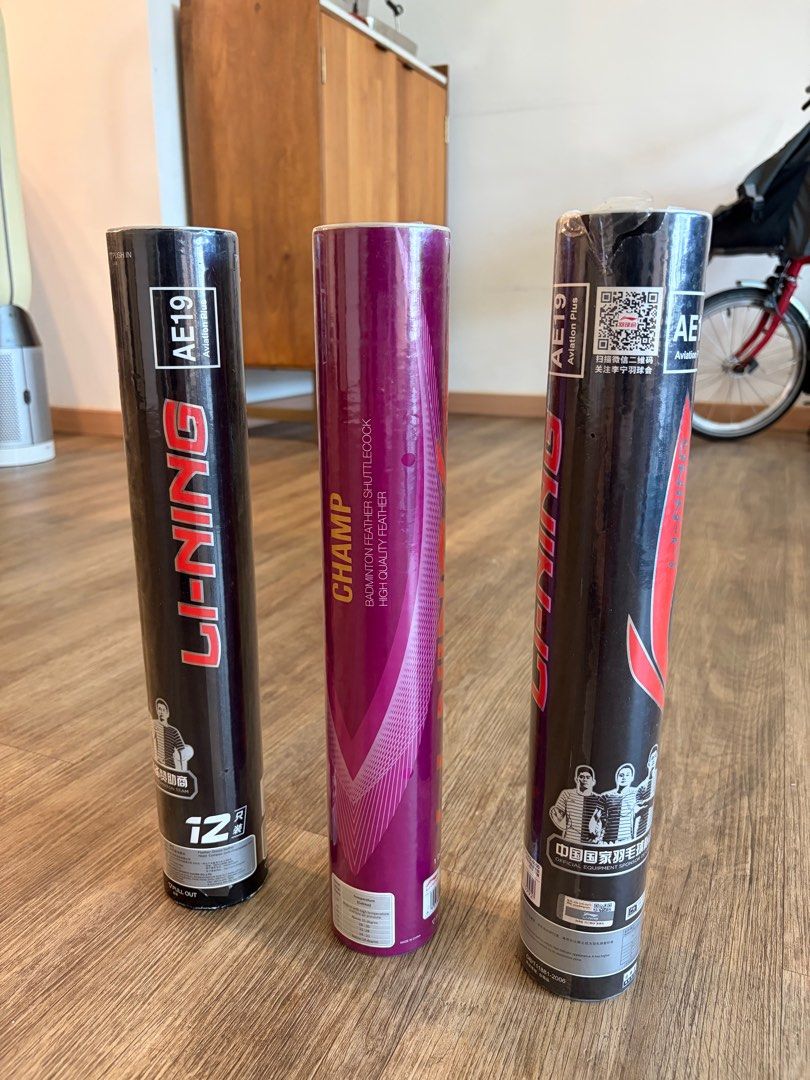 Li-Ning AE19 Badminton Shuttlecocks, Sports Equipment, Sports & Games ...