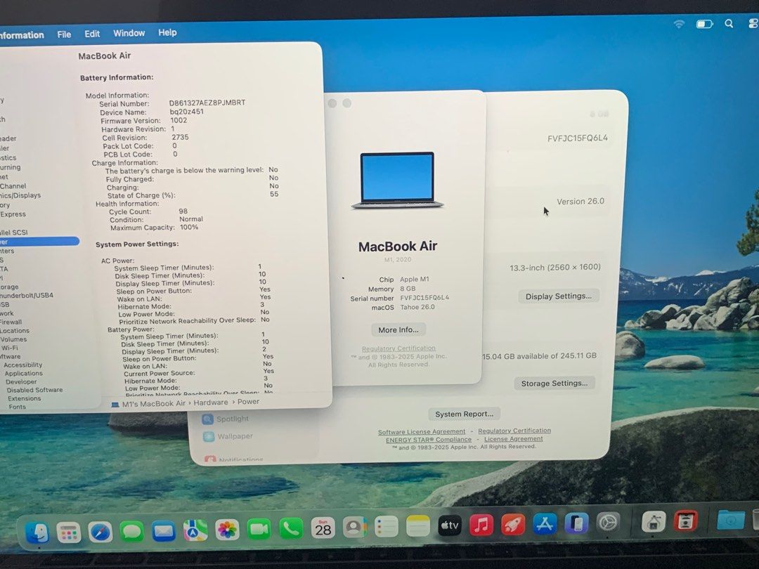 Macbook air m1 with box good as new, Computers & Tech, Laptops ...