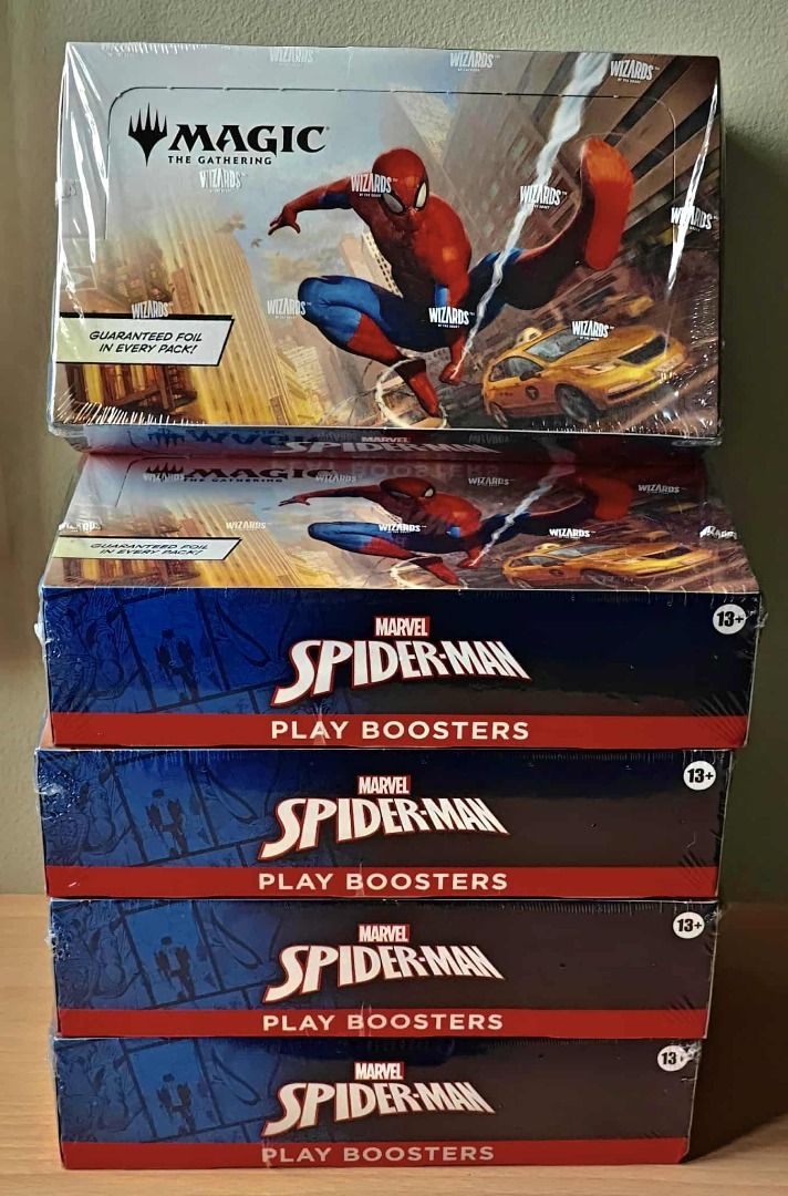 Magic The Gathering Marvel's Spider-Man Play Boosters, Hobbies & Toys ...