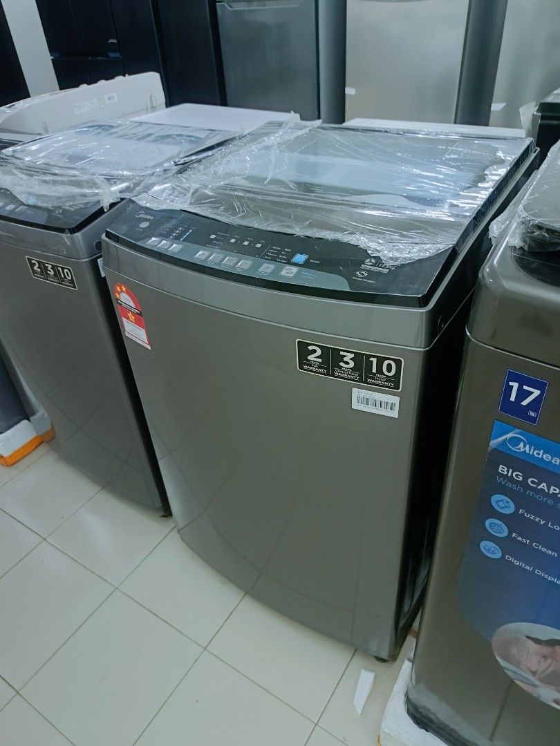 Midea Top Load Washing Machine and front load, TV & Home Appliances ...